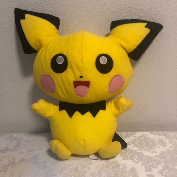 Pokemon | Toys | Pokemon Pikachu Hard Plushie | Poshmark